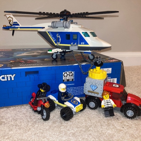 Lego | Toys | Lego Police Helicopter Chase 6243 | Poshmark